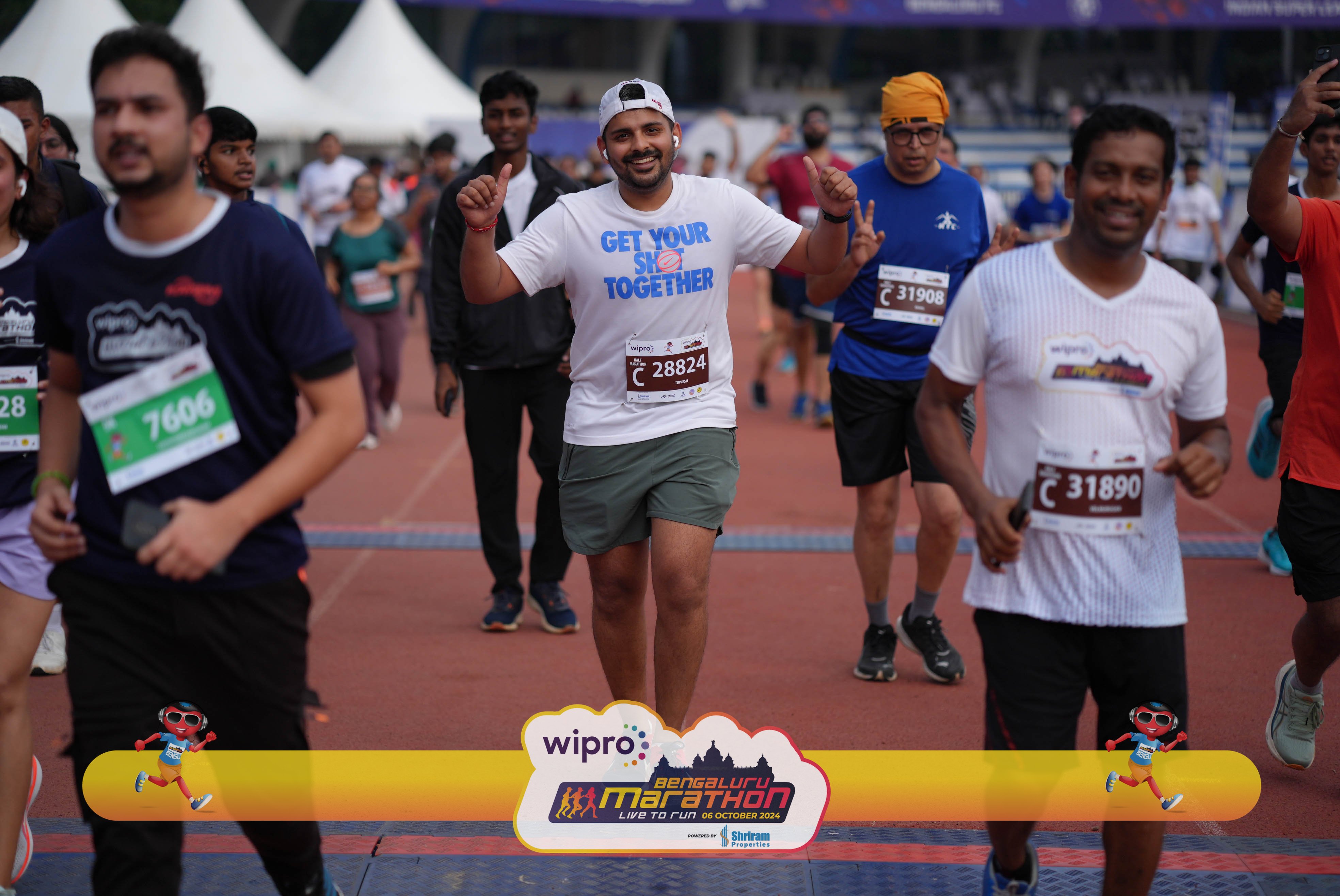 Memories of Wipro Bengaluru Marathon 2024 | Bhaago India