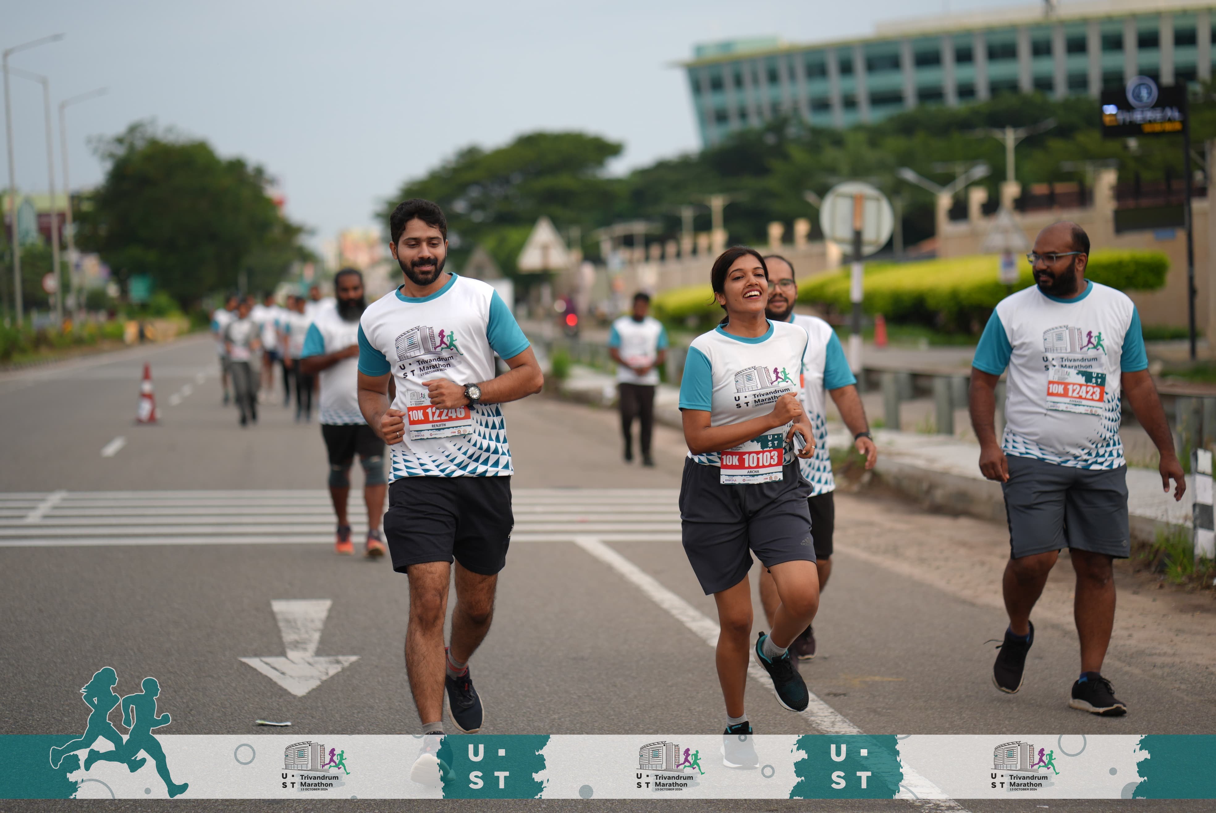Memories of UST. Trivandrum Marathon 2024 | Bhaago India